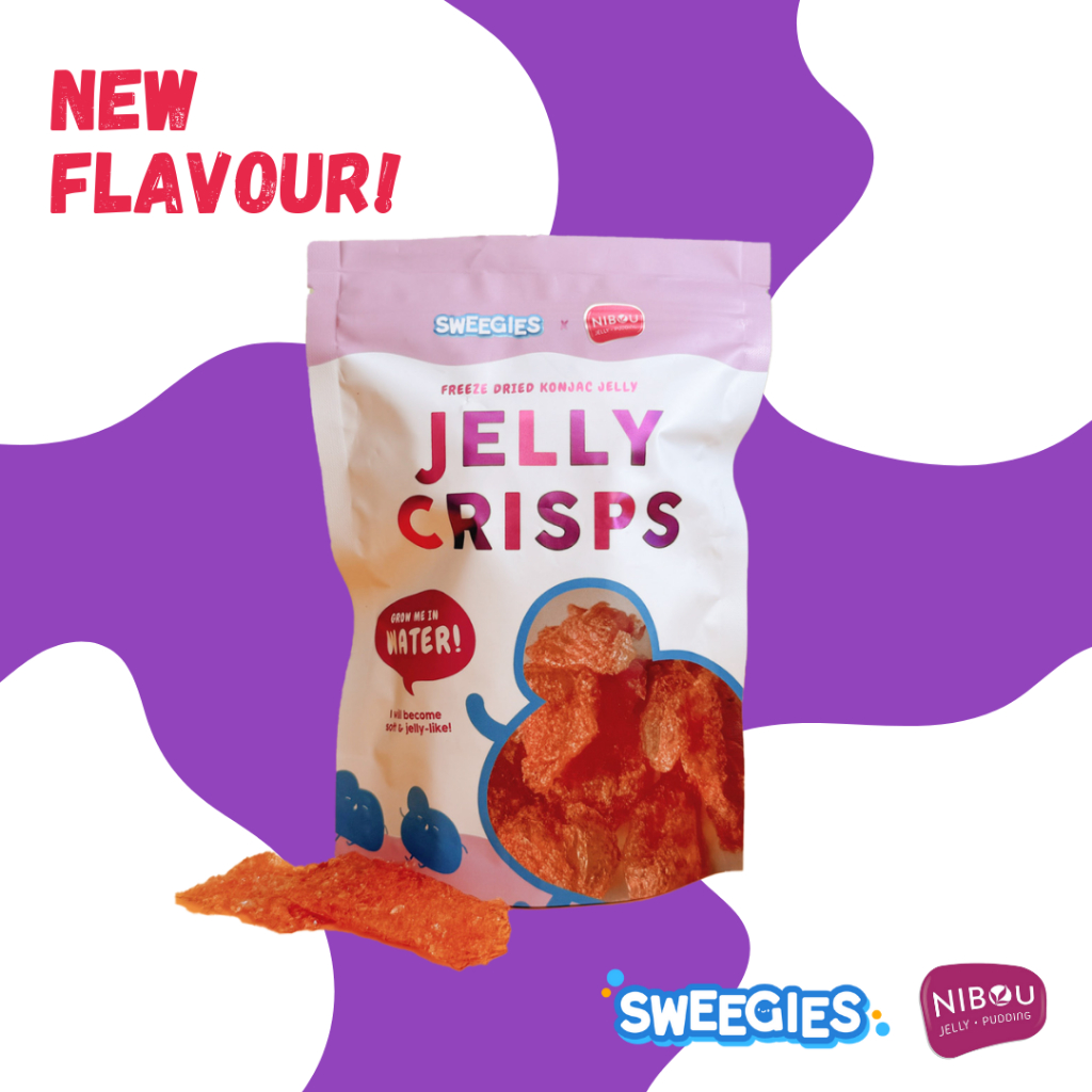 Korea Freeze Dried Konjac Jelly Sweegies X Nibou Jelly Crisps Candy ...