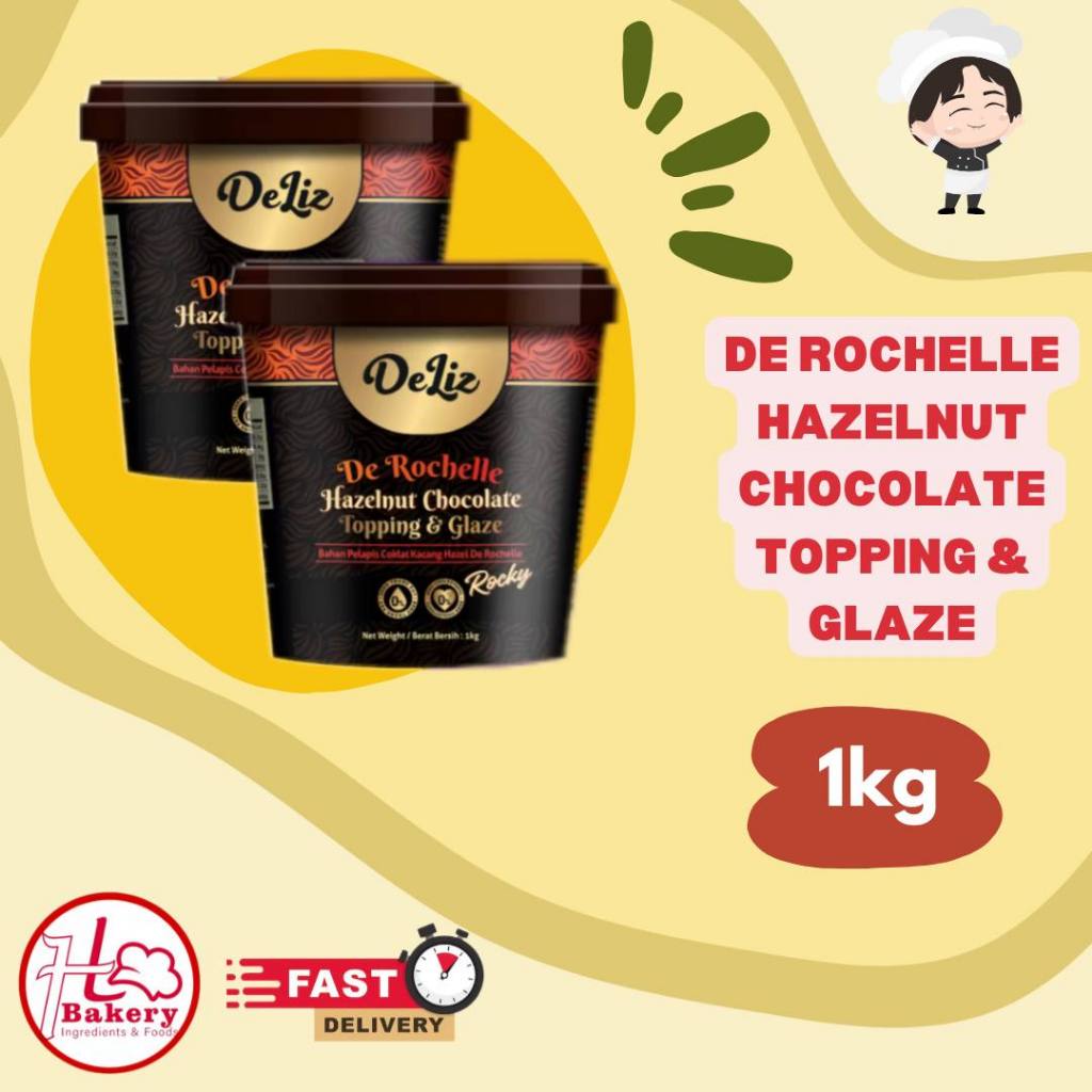 DELIZ DE ROCHELLE HAZELNUT CHOCOLATE / ITALIAN HAZELNUT CHOCOLATE ...