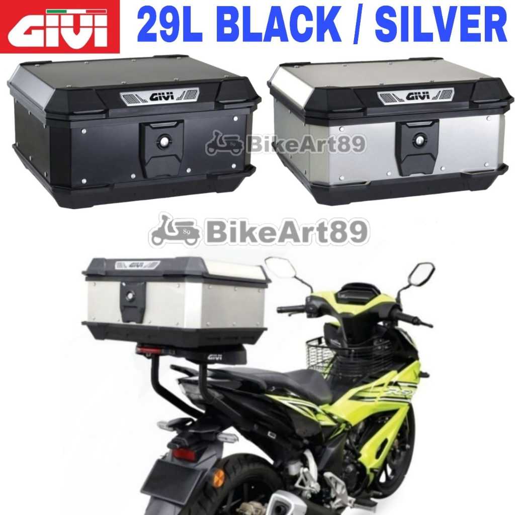 Original GIVI Top Box Trekker Matterhorn Aluminium Top Case MTN29 29L ...