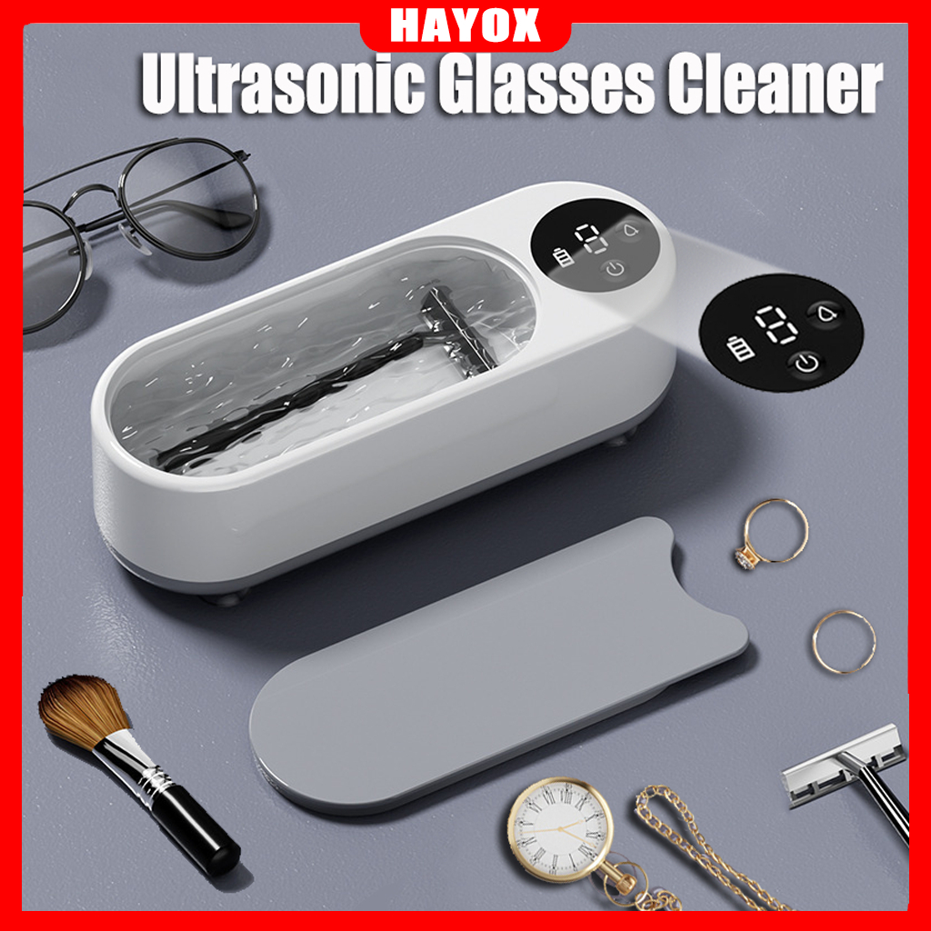 Ultrasonic Glasses Cleaner Machine High Frequency Portable Cleaning ...