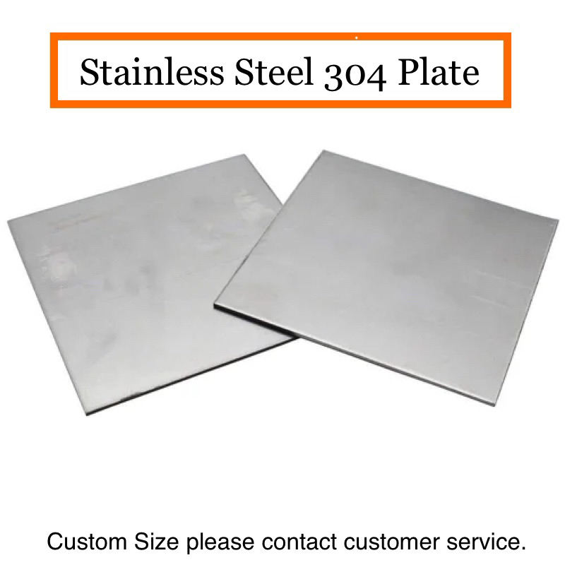 Stainless Steel Plate Sheet (THICKNESS) 0.9mm/1mm/1.5mm/2mm/3mm/4mm/5mm/6mm | Shopee Malaysia
