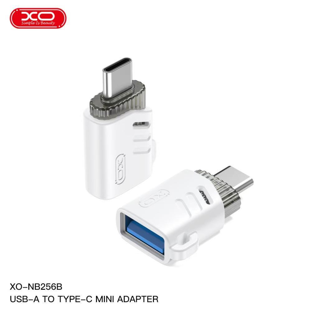 XO-NB256B USB-A To Type-C OTG Adapter Converter USB2.0 Super Fast Data Transmission | Shopee ...