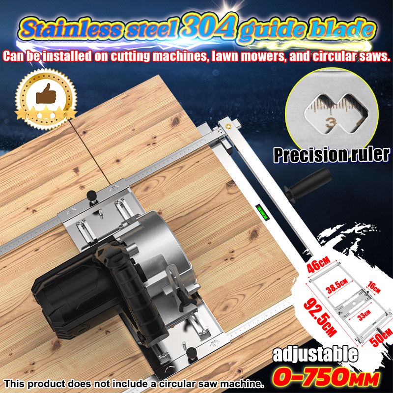 Ready Stock Circular saw guide rail circular saw track table saw mesin ...