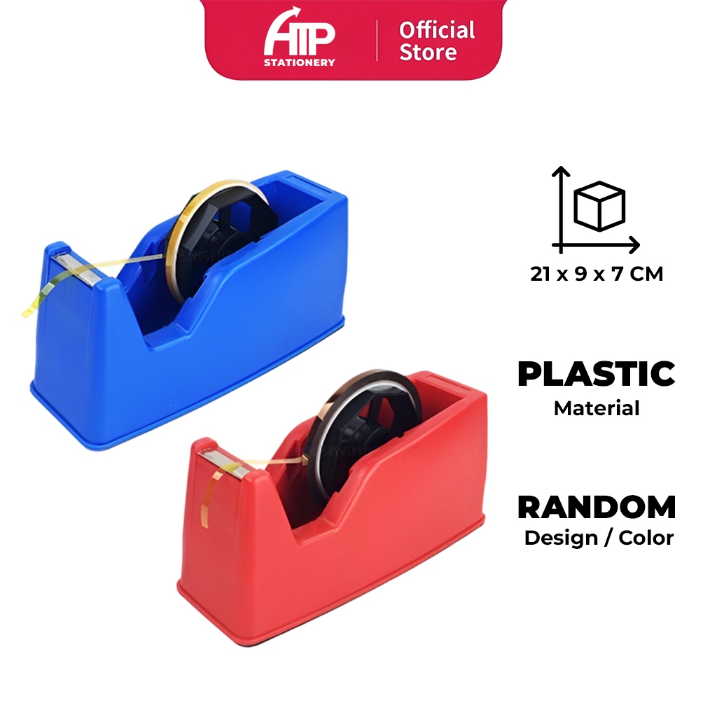 Office Large Tape Holder 38mm Tape Dispenser Packing Metal Rotating ...