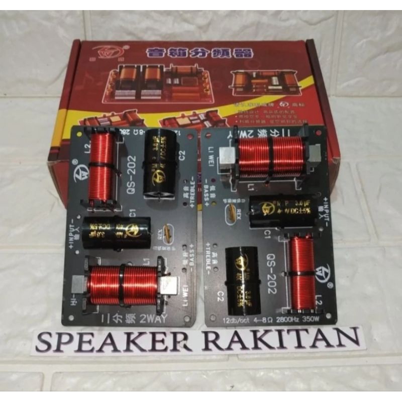 Speaker crossover board stage crossover three crossover 360W Liwei QS-202 | Shopee Malaysia
