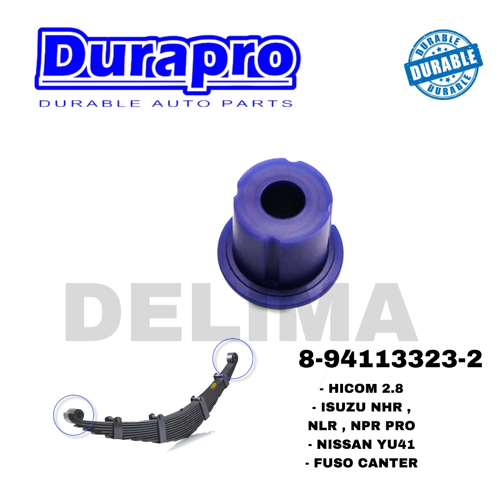 Isuzu NHR NPR Nissan Yu41 Canter FB300 POLYURETHANE Spring Bush ...