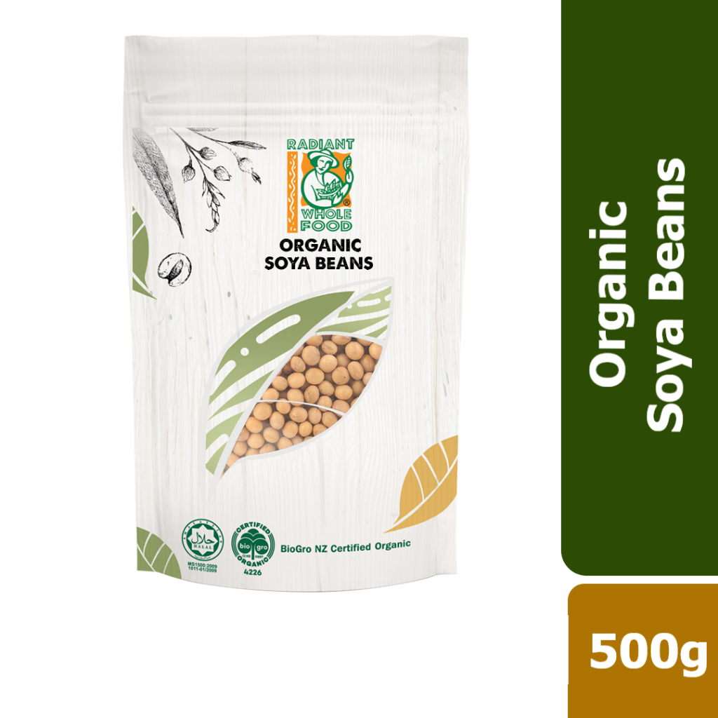 RADIANT WHOLE FOOD Organic Soya Beans 500g | Shopee Malaysia