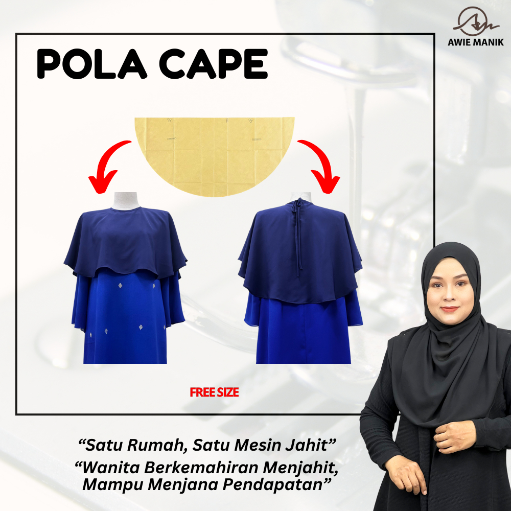 [LAIN-LAIN] POLA CAPE AWIE MANIK | Shopee Malaysia