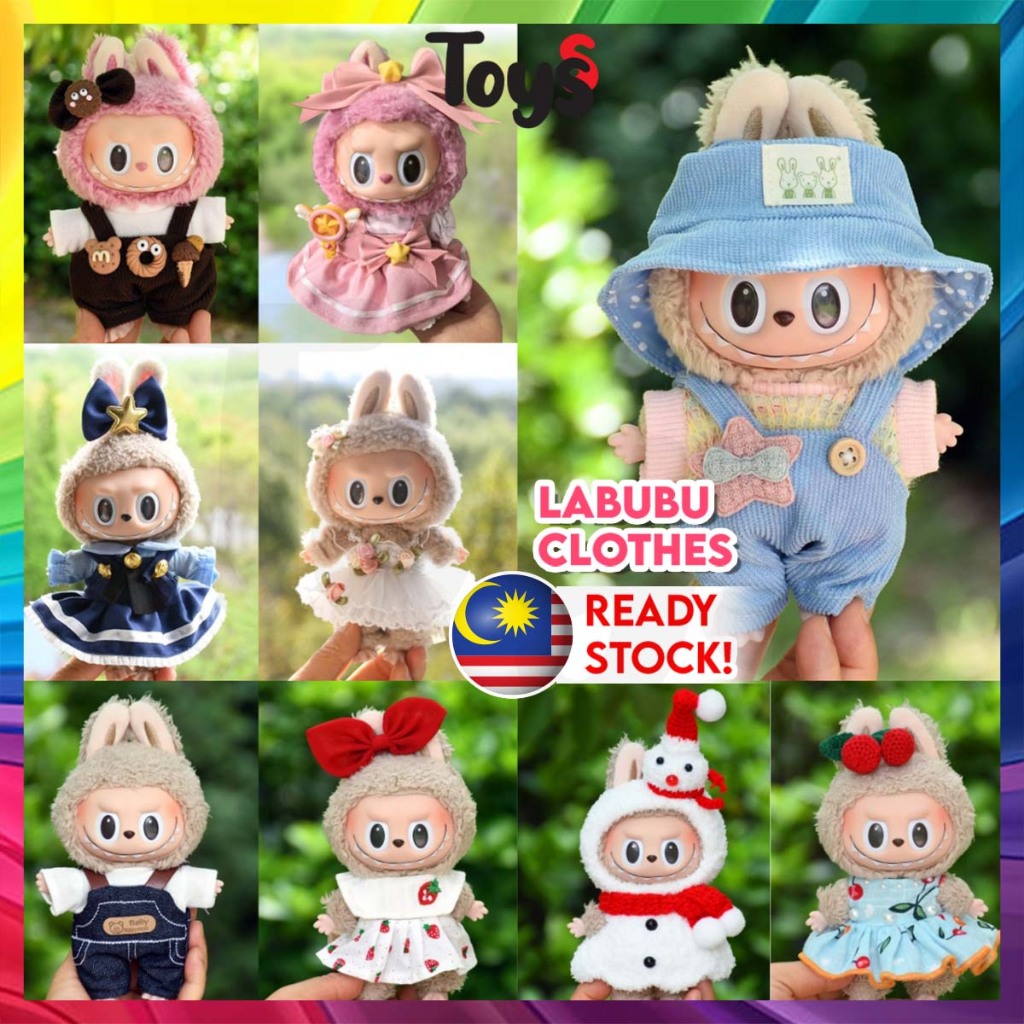 🔥Toyss Pop Mart Labubu V2 Clothes For Labubu Accessories Labubu ...