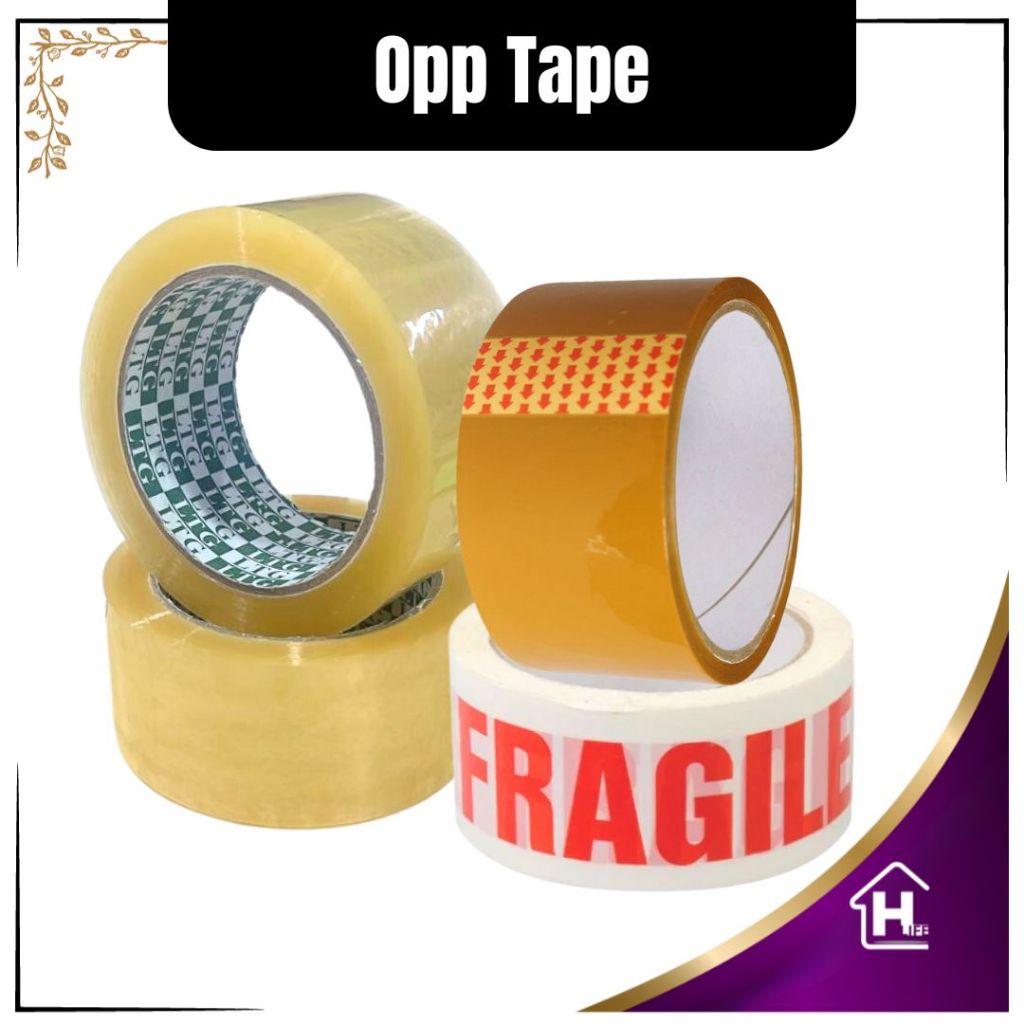 Clear / Brown Opp Tape Selefon Tape Cellulose Tape Packaging Tape ...