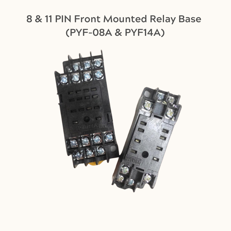 8 & 11 PIN Front Mounted Relay Base (PYF-08A & PYF14A) | Shopee Malaysia