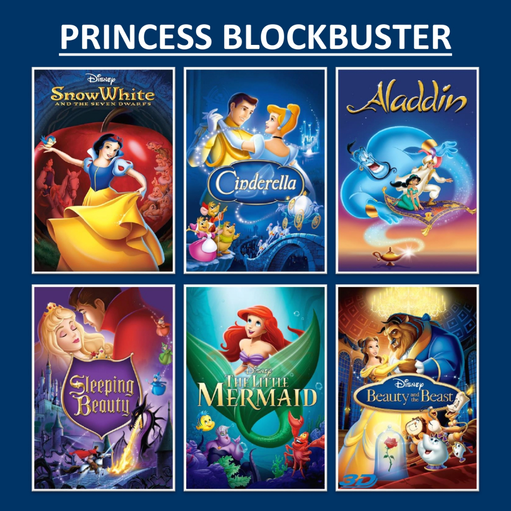 DISNEY PRINCESS MOVIE COLLECTION | VIDEO BUDAK TERBARU | KOLEKSI ...