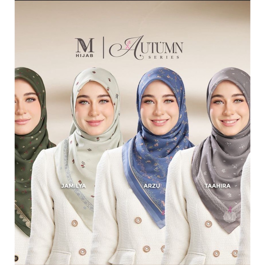 Minaz Hijab Bidang 45 [100% Original] Tudung Bawal Printed [Ready Stock ...