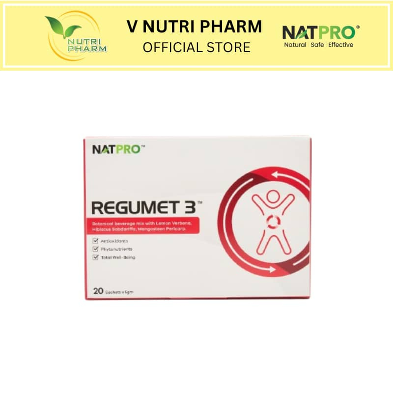 NATPRO Regumet 3 Boost Metabolism, Fat Burning, Regulate Metabolic ...