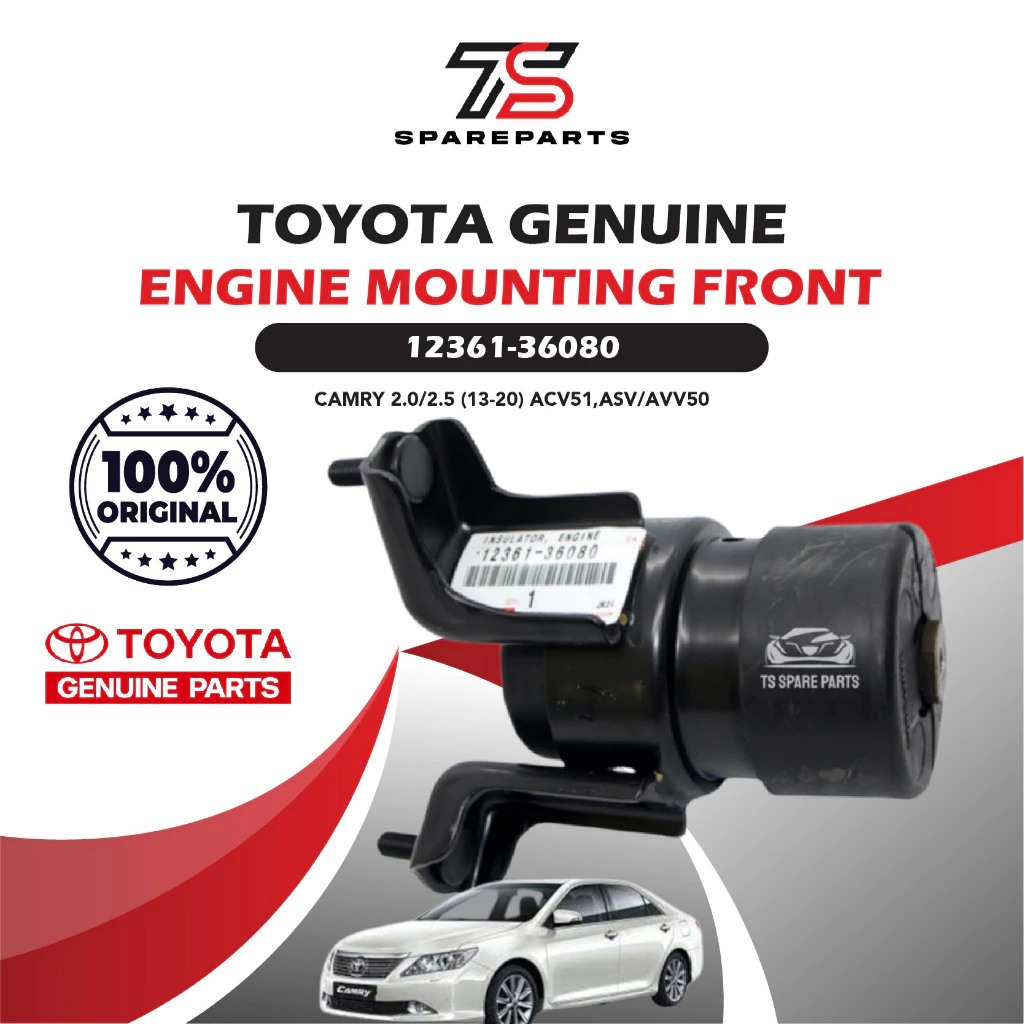 Toyota Engine Mounting Front 12361-36080 Camry ACV51,ASV50,AVV50 (1pcs ...
