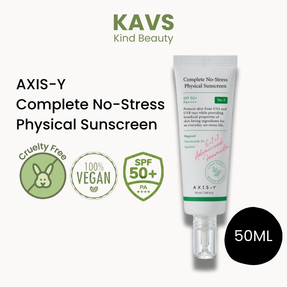 AXIS-Y Complete No-Stress Physical Sunscreen SPF50+ PA++++ Ver.3 (New ...