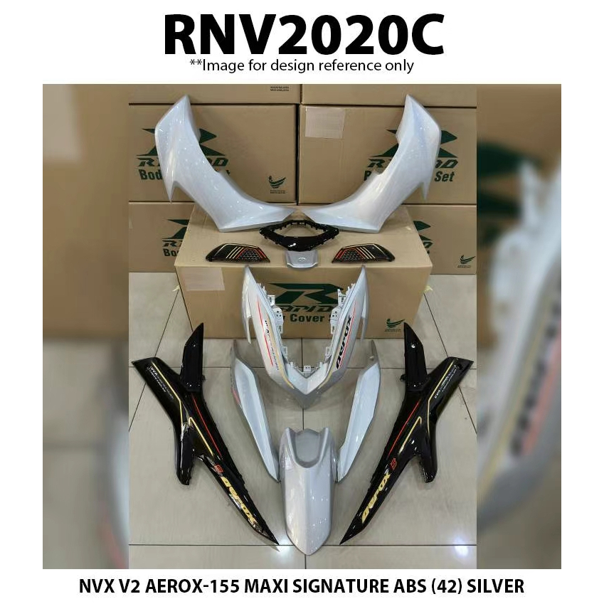 Cover Set Rapido NVX V2 Yamaha Aerox-155 MAXI SIGNATURE ABS (42) Colour ...