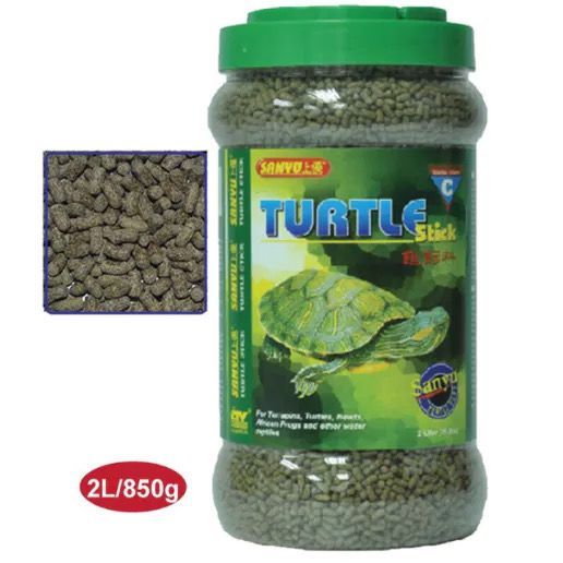 SANYU TURTLE FOOD 2 LITERS 850g/210g | Shopee Malaysia