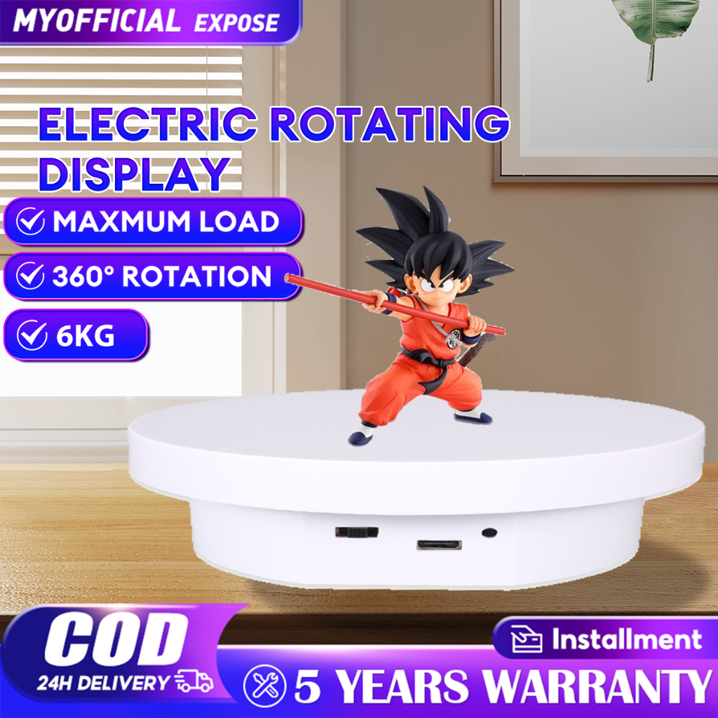 Rotating Display Stand 360 Degree Electric Rotating Display Stand Video ...
