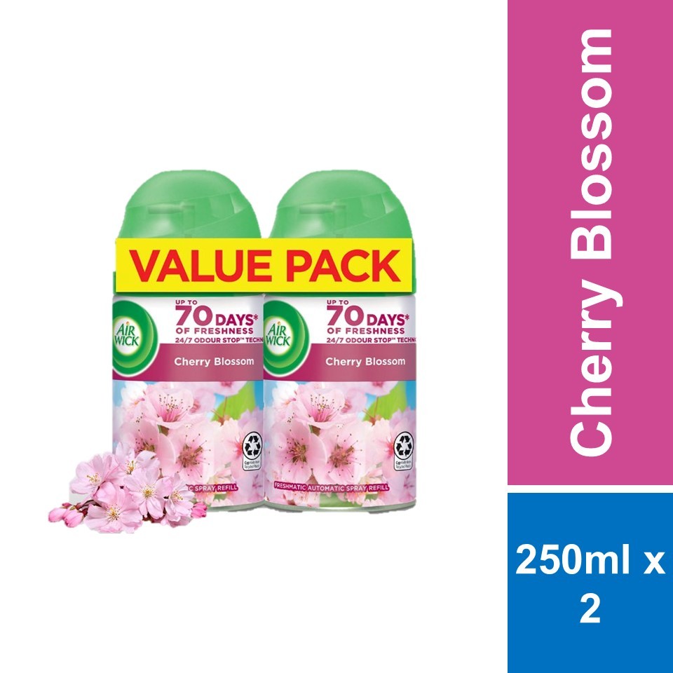 Air Wick Automatic Air Freshener Spray Refill Twinpack (250ml x 2) | Shopee Malaysia