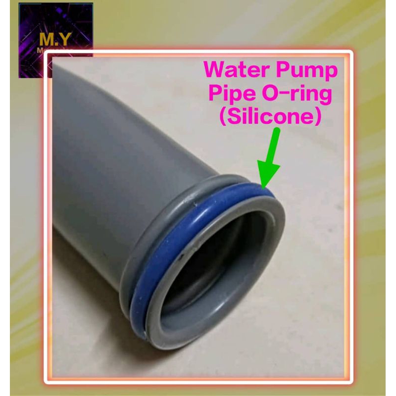 Oring Water Pump Pipe Saga, Iswara,Wira (silicon) | Shopee Malaysia