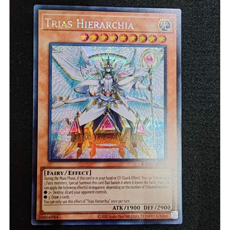 YUGIOH Rota-AE098 Trias Hierarchia[SER] | Shopee Malaysia