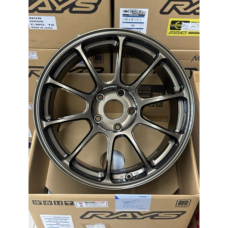 FL5 / FK8 / FK2 - RAYS ZE40 / 18" Forged Wheel / Sport Rim / Shining ...
