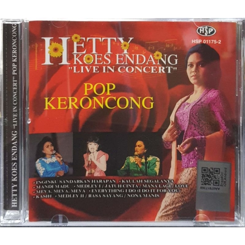 Hetty Koes Endang - Pop Keroncong (CD) | Shopee Malaysia