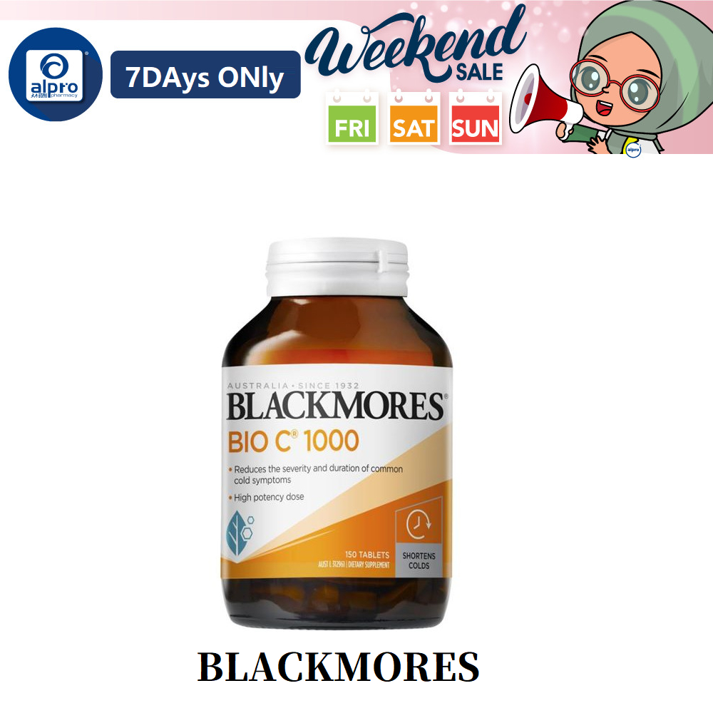 [Official certification] Blackmores Bio C 1000 mg [150 Kapsul ...