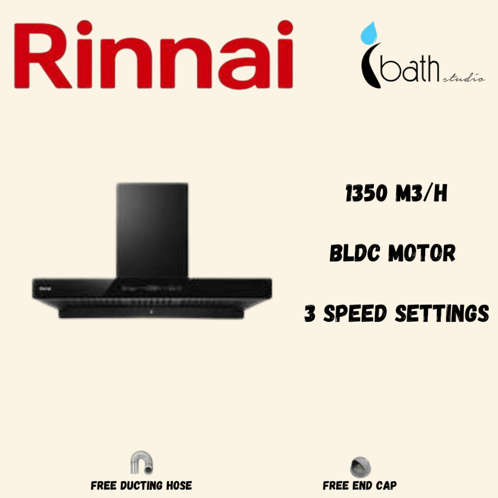 Rinnai 90cm Chimney Hood RH-C1159-PBW | Shopee Malaysia