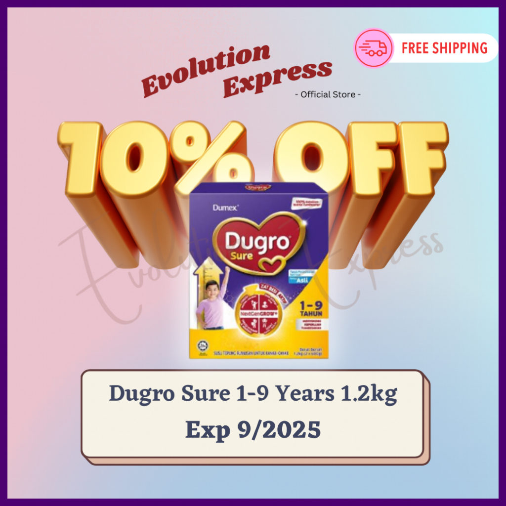 Dumex Dugro Sure Original/Asli Tailored Nutrition Milk Formula 1-9 ...