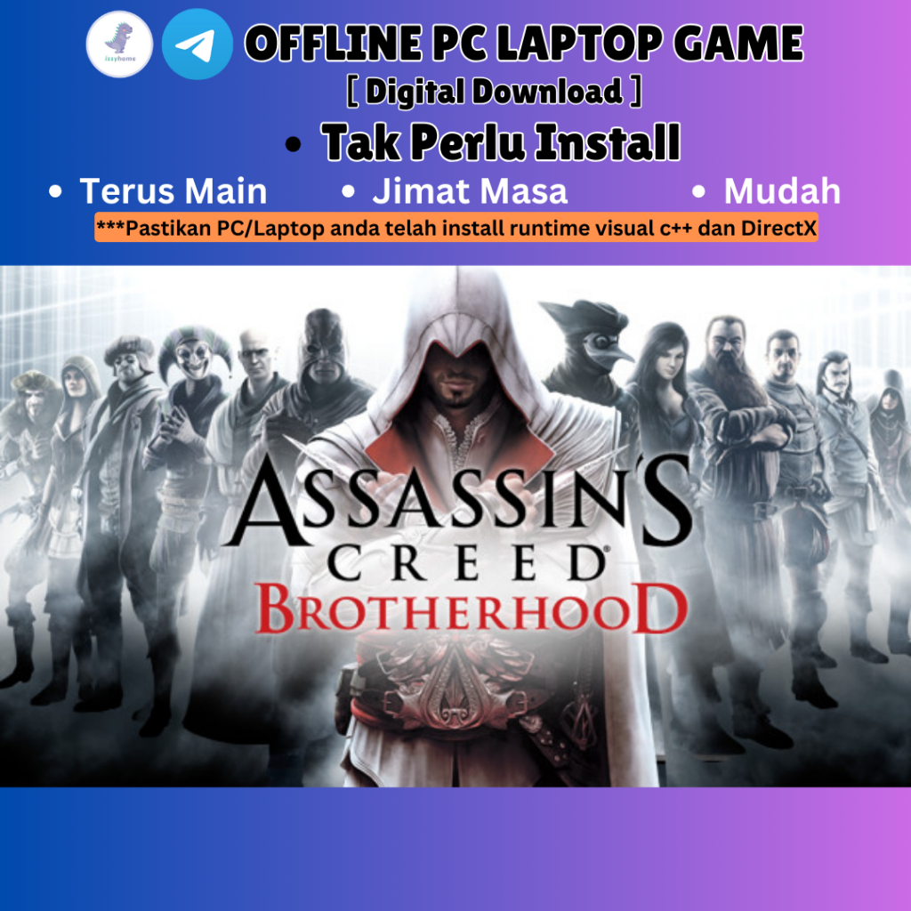 [PC Offline Game Portable]Assassin Creed Brotherhood [Digital Download ...