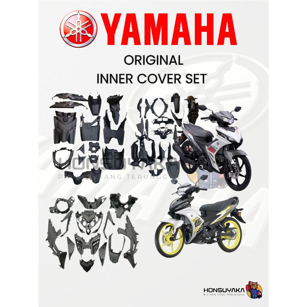 ORIGINAL INNER COVER SET FOR YAMAHA EGO AVANTIZ/LC135 V4-V7/LC135 V8 ...