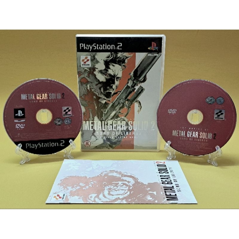 🔥METAL GEAR SOLID 2 SONS OF LIBERTY🔥 2 DISCS PS2 | Shopee Malaysia