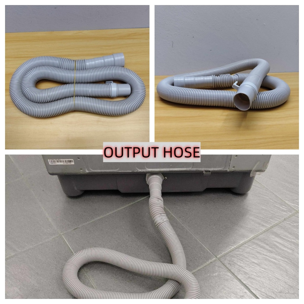 OUTPUT HOSE WASHING MACHINE ACCESSORIES 1.25 METER DRAIN HOSE WATER ...
