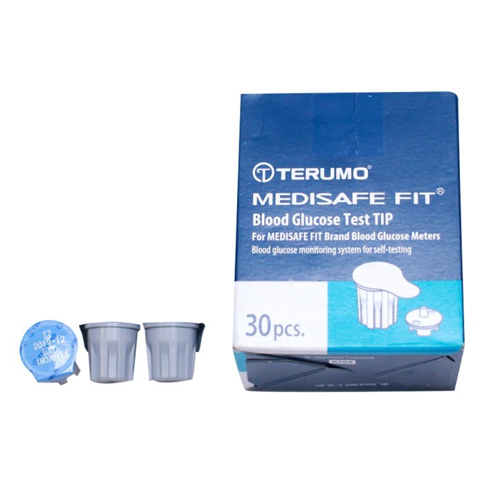 TERUMO MEDISAFE FIT BLOOD GLUCOSE TEST TIP , TERUMO SUGAR TEST ( 30 PCS ...