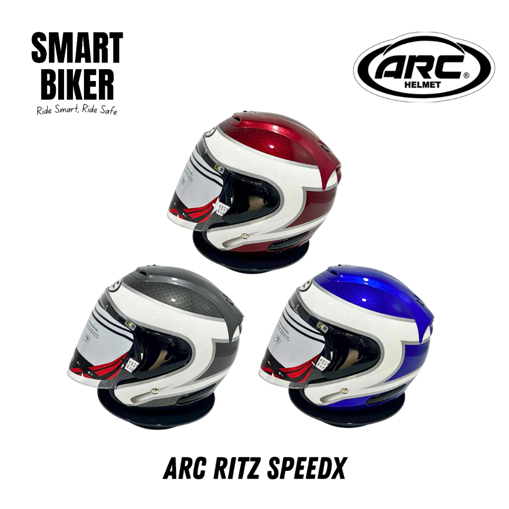 ARC Ritz SpeedX New Series Helmet 100% Original Motorcycle SIRIM ...