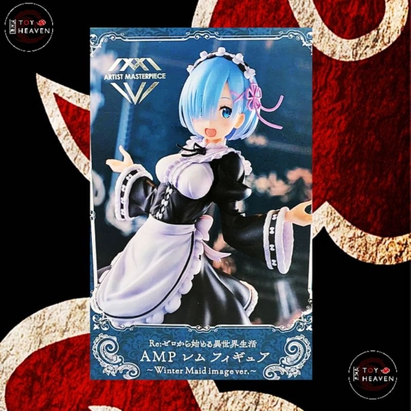 🔥ORIGINAL🔥RE: ZERO REM FIGURE AMP WINTER MAID IMAGE VER TAITO JAPAN ...