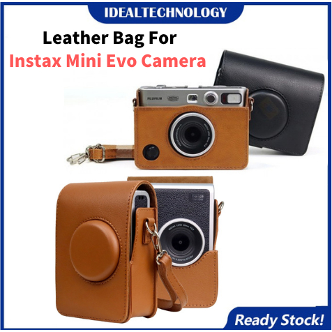 (Ready Stock)Instax Mini Evo Camera Leather Bag Case Horizontal ...
