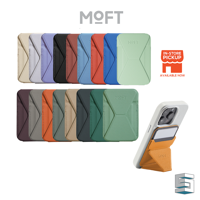 MOFT Movas Snap-On iPhone Stand & Wallet Ms007mp - Black/Beach White/Blue/Blackberry/Navy Blue ...