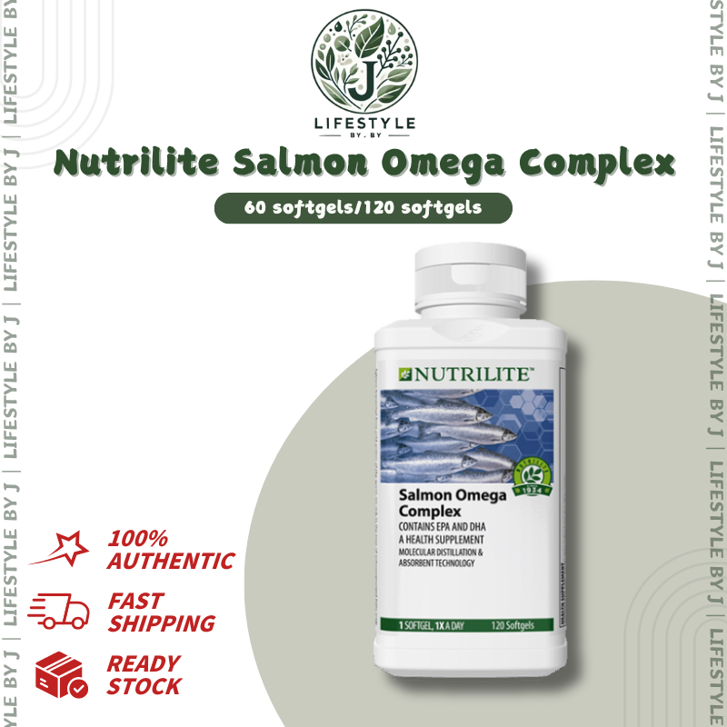 Nutrilite Salmon Omega Complex - 60 softgels/120 softgels Dietary ...