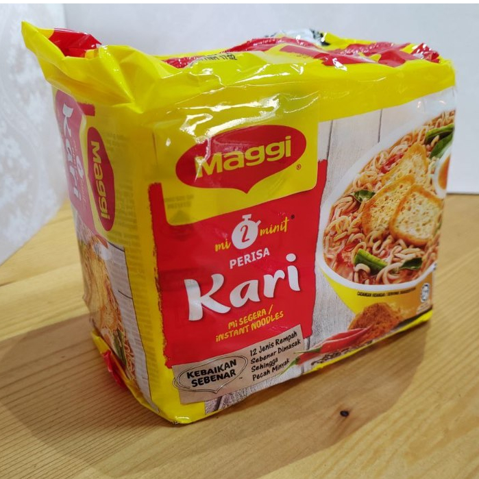 Maggi Mee Kari / Maggi Noodle Curry Flavour pack of 5 | Shopee Malaysia