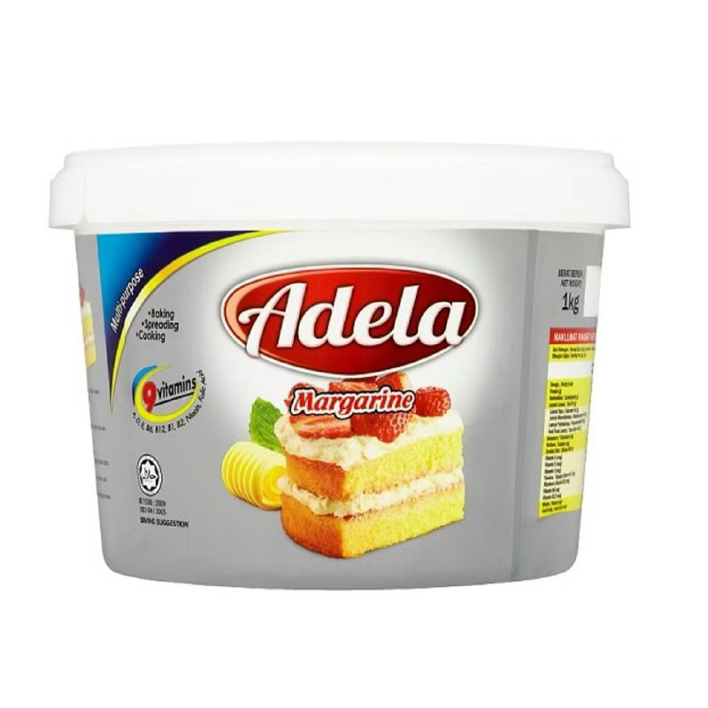 Adela Margarine 1KG EXP: 3/2026 | Shopee Malaysia