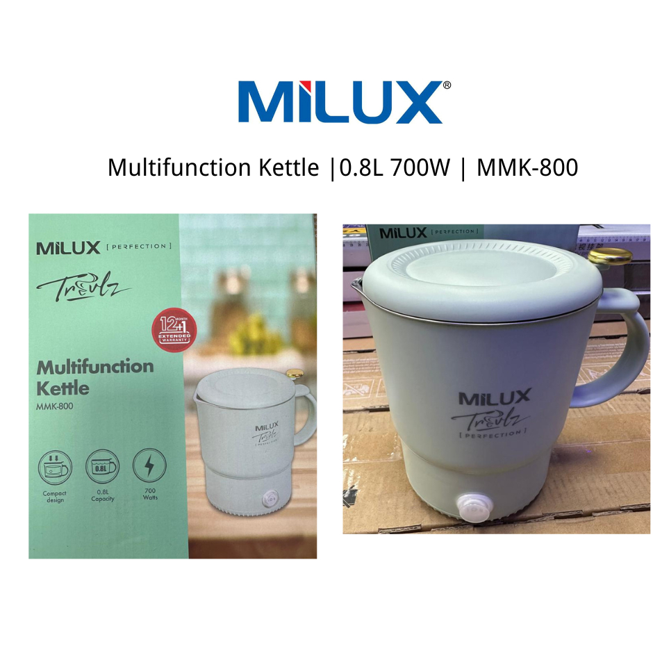 Milux Multifunction Kettle 0.8L Camping kettle | MMK-800 | Shopee Malaysia