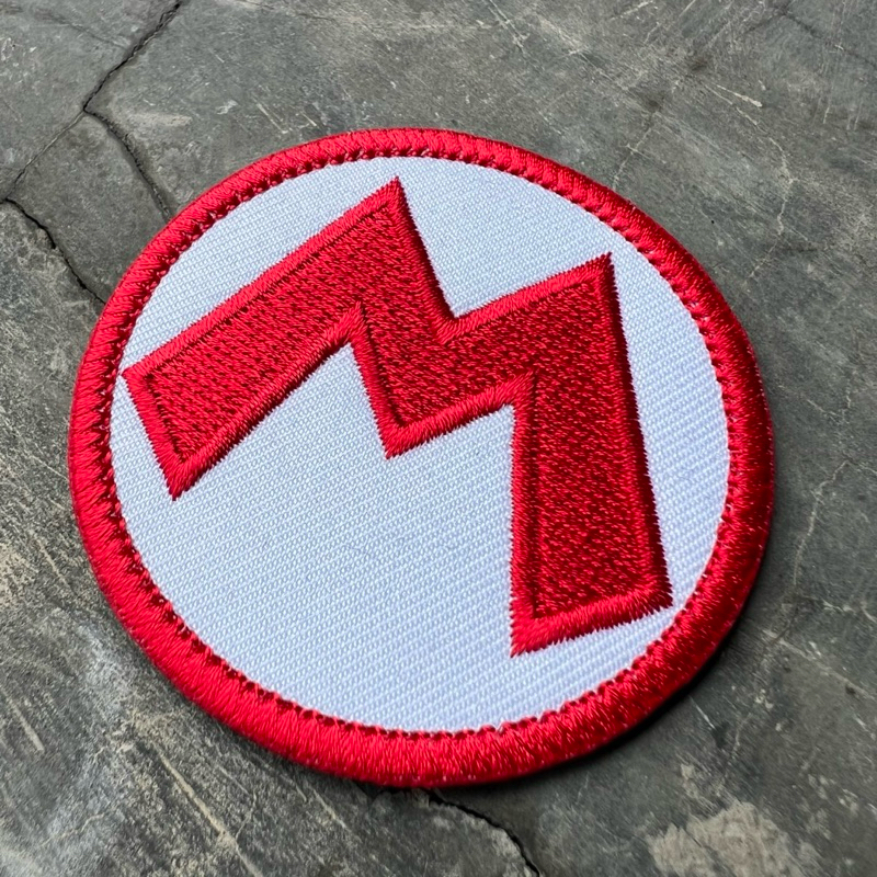 Mario 2.5 inch embroidered patch | Shopee Malaysia
