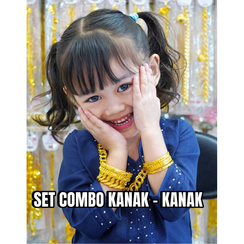 EMAS BANGKOK SET COMBO KANAK-KANAK | Shopee Malaysia