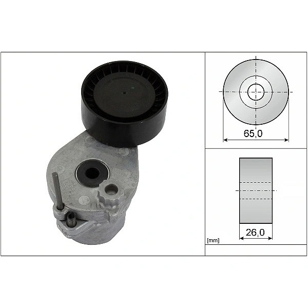 Mercedes Benz Euronic Fan Belt Tensioner W205 C257 W212 W213 W463 W253 ...