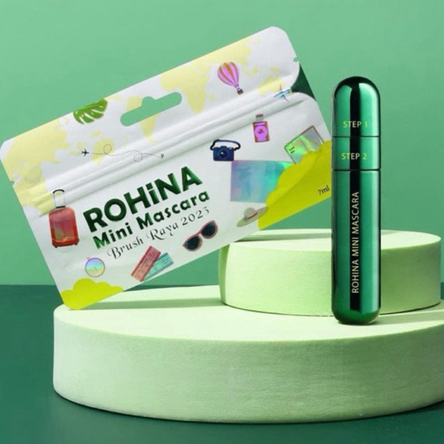 ROHINA MINI MASCARA BRUSH RAYA 2024 | MASCARA RAYA EDITION GOLD ...