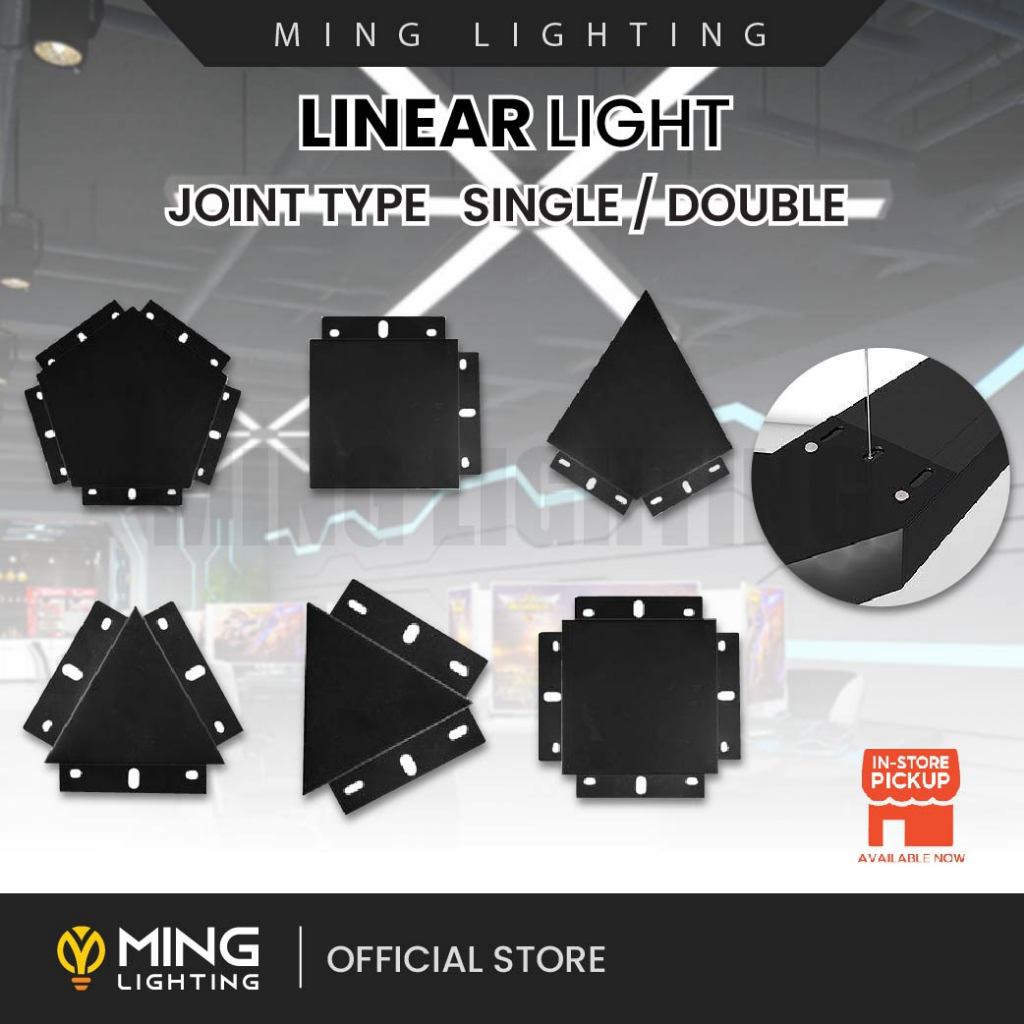 LED 2FT 4FT T8 Tube Light Linear Offline Light Pendant Casing ...