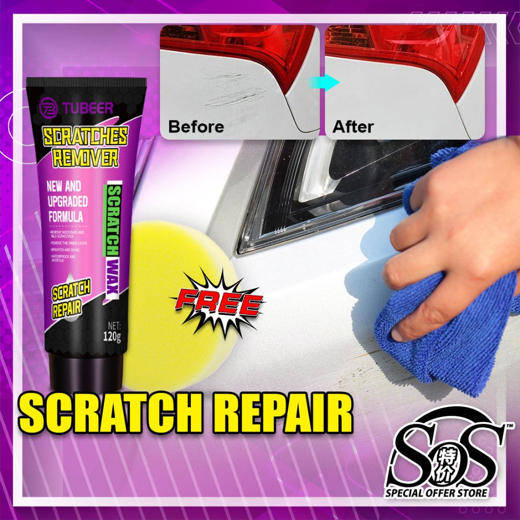 [Kompaun Kereta] Car Scratch Wax 120g Remover Body Compound Paint ...